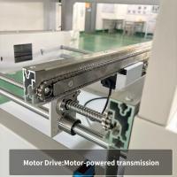 China Conber Durable Stainless Steel SMT Chain Conveyor with Motor Drive PLC+Touch Screen Control CBC-100AC for sale