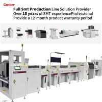 China Stainless Steel SMT PCB Conveyor with PLC and Motor for Precision Speed Control Quality Assurance Conber CBC-100A AC100V/200V for sale