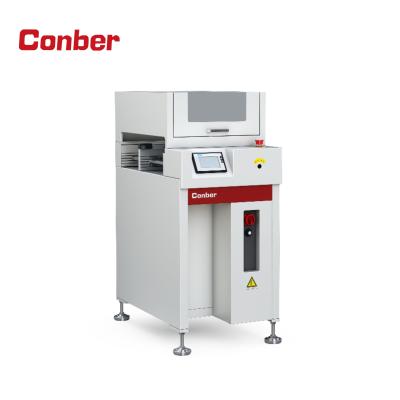 China High Speed PLC Controlled Motorized PCB Belt Conveyor for SMT Production Line with Adjustable Speed and Anti-Static ESD Design CGBC-100A for sale