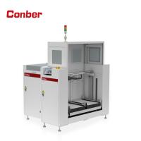 China Conber Dual Magazine Unloader Push Plate Protection Full Dust Cover Optional Reverse PCB Unloading Design Motor Engine PLC for sale