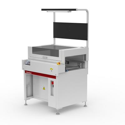China Full Automatic SMT Chain Conveyor High Stability PCB Transfer Machine with Inspection LED Board PLC Controlled Motor & Bearing CGWT-100A for sale