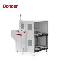 China Motorized Robotic PCB Unloader with PLC+Touch Screen Control for 0.6-4.0mm SMT Pick and Place Line for sale