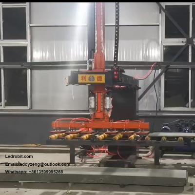 China Slab Granite Loading Unloading Machine Emergency Stop Push Button Servo Driven for sale
