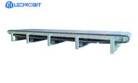 China Galvanized Heavy-Duty Roller Conveyor – 500 kg+ Load, Heat & Corrosion Resistant, Custom-Sized for Stone & Cement Production Lines for sale