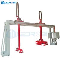 China Automatic Brick Loading Unloading Machine with 2.5 Meters Max Unloading Height Up To 3 Meters Reach and 800 kg Weight for sale