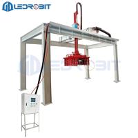 China Efficiency-boosting Automatic Rectangular Stone Slabs Full Layer Palletizing machine Servo Motor Clamp Unloading Machine for sale