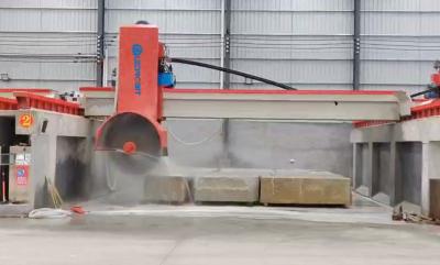 China For High-Value Imported Stone Processing 0.01mm Precision Bridge Saws Ensuring Zero-Deviation Slab Thickness for sale