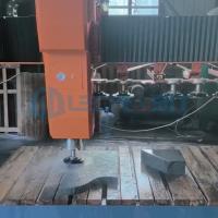 China Addressing Production Bottlenecks Automatic Polishing Machine in Multi-Spec Stone Processing Dual Y-Axis Stability for Varying Thickness Slabs for sale