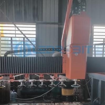 China Breaking Through Shape Limits in Slab Polishing CNC Vision Scanning Technology Achieves Ra-Level Surface Consistency for Irregular Shapes for sale