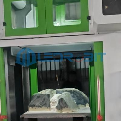 China Intelligent PLC Diamond Wire Saw Cutting Machine 10-220Π Tension Range Ensuring Stability in Precious Stone Slicing for sale