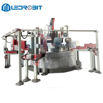 China Slash Labor Costs with 5-Station Automatic Polishing Machine Achieving 4-Min High-Speed Fabrication for Stone Balls for sale