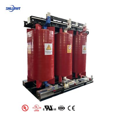 China SCB10 100-2500kVA 10kV 20kV Epoxy Resin Cast Dry Type Transformer Dyn11 for sale