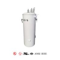 China UL 150kVA Three Phase Pole Mounted Oil Immersed Transformer 34.5kV to 208Y/120V 60Hz for sale