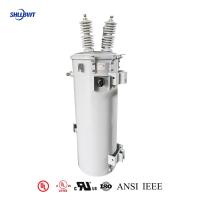China 75kVA 3 Phase Oil Filled Pole Mounted Transformer 13800V to 480Y/277V ANSI for sale