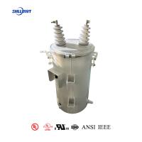 China 15kVA Pole Mounted Transformer 4160V Compact Pole Mounted Current Transformer for sale
