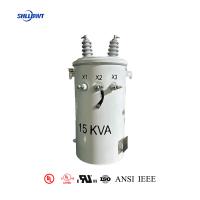 China 15kVA Pole Mounted Transformer 4160V Compact Pole Mounted Current Transformer for sale