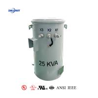 China Industrial Grade 25kVA Single Phase Pole Mounted Transformer Energy Saving Fully Sealed for sale