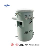 China Industrial Grade 25kVA Single Phase Pole Mounted Transformer Energy Saving Fully Sealed for sale
