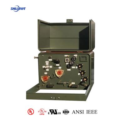 China 250kVA Single Phase Pad Mounted Transformer 13.2kV Disaster Resistant Concrete Pad for sale