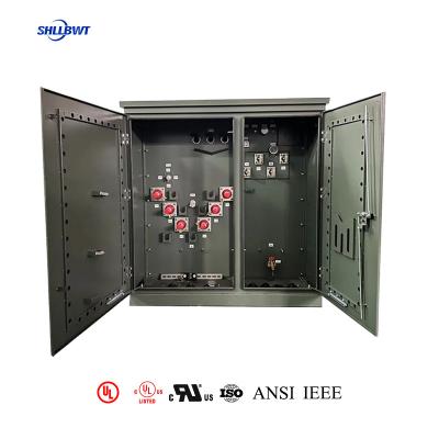 China 75kVA 13.2kV Three Phase Pad Mounted Transformer 98.9% Efficiency Fully Sealed for sale