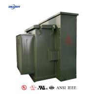 China 2400V 480V Three Phase Pad Mount Transformer 300kVA Low Noise For Residential for sale