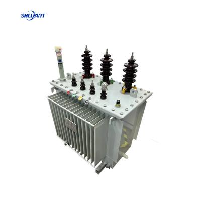 China S11 250KVA 3 Phase Oil Immersed Distribution Transformer 10kV to 240V Copper Winding for sale