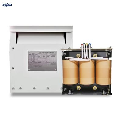 China 100kVA Three Phase Step Down Isolation Transformer with Copper Winding and Class H Insulation for sale