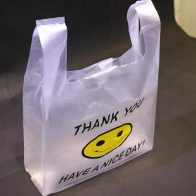 China PLA Biodegradable Shopping Bags 200 Micron Thickness with Custom Sizes 190×420mm to 280×600mm for sale