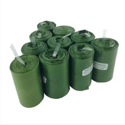 China ASTM D6400 EN13432 Certified PLA Compostable Pet Waste Bags - 100% Biodegradable Custom Sizes for sale