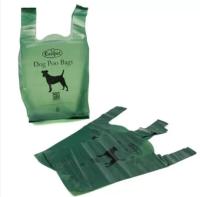 China 200 Mic PLA Biodegradable Dog Waste Bags - 5L to 240L Capacity with ASTM D6400 Certification for sale