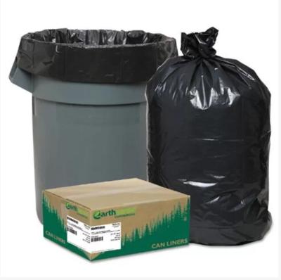 China Eco Friendly Thicken PLA Biodegradable Compostable Trash Bags - 10,000pcs MOQ with 6-Month Industrial Compost Degradation for sale