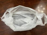 China Water Soluble PVA T Shirt Shopping Bag 25 Micron for Supermarket Use for sale