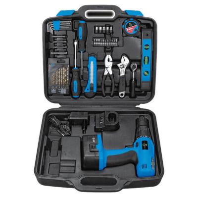 China DIY Rechargeable Cordless Drill Sets with Screwdriver / Ratchet Wrench / Drill Bits for sale