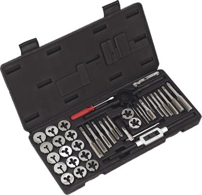 China 76pcs Metric Split Dies Powder Metallurgy Tap and Die Sets with Alloy Steel / HSS for sale