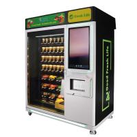 China XYZ Fresh Food Vending Machine Model CA009 - 32-inch Touch Screen, 7-Layer Storage, 400kg Capacity for 24/7 Retail for sale