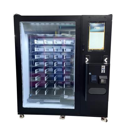 China XYZ Factory Frozen Food Vending Machine with Dual Microwave Ovens - 21.5