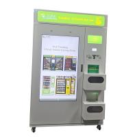 China XYZ-CC009 Hot Food Vending Machine with 55-inch Touch Screen, 2800W Power, and 96-128 Slot Capacity for sale