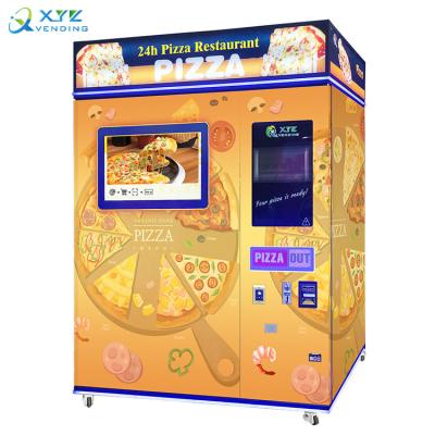 China 32-Inch XY Elevator Pizza Vending Machine with 4800W Power and 60-Piece Capacity for Self-Service Hot Food Sales for sale
