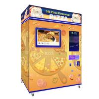 China Indoor Commercial Smart Self-Heated Pizza Vending Machine 60-Piece Capacity 4800W Peak Power for sale
