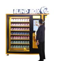 China Luminous Letter Adjustable Slots Vending Machine with 21.5-inch Touch Screen and 350kg Capacity for Blind Box Dispensing for sale