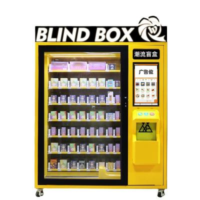 China 21.5 Inch Touch Screen Vending Machine with XY Elevator System - 350kg Capacity, 380W Power for Blind Box Dispensing for sale
