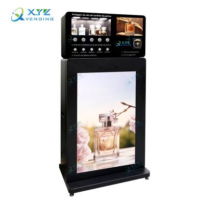 China XYZ Perfume Spray Vending Machine 5x100ml Capacity with 10.1