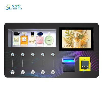 China XYZ Wall-Mounted Perfume Vending Machine with 5ml Spray Capacity and 10.1