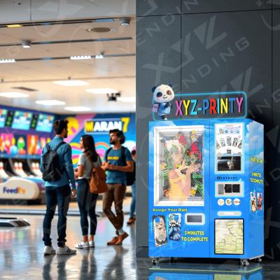 China Commercial Self-Service UV Printing Phone Case Vending Machine - 468 Case Capacity, 700W Power, 27