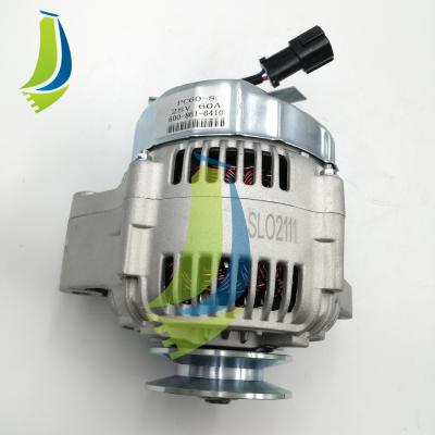 China 600-861-6410 Alternator 24V 60A For PC60-8 Excavator Parts for sale