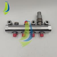China 438-3416 C6.4 Engine Fuel Rail 4383416 For E320D E323D Excavator for sale