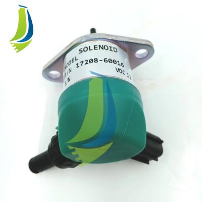 China 17208-60016 Fuel Stop Solenoid 12V For D1105 Engine for sale