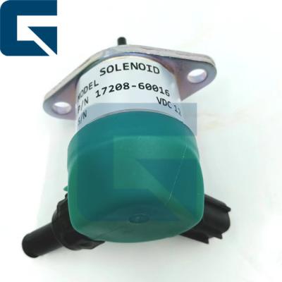 China 17208-60016 1720860016 12V Stop Solenoid For V1505 Tractor for sale