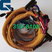China Construction Machinery And Equipment E390D Excavator Wiring Harness Part No. 350-8108 for sale