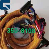 China Construction Machinery And Equipment E390D Excavator Wiring Harness Part No. 350-8108 for sale